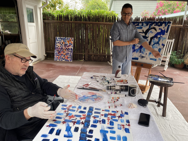Artist With ALS Finds Collaborator, Friend, to Paint Through Disease