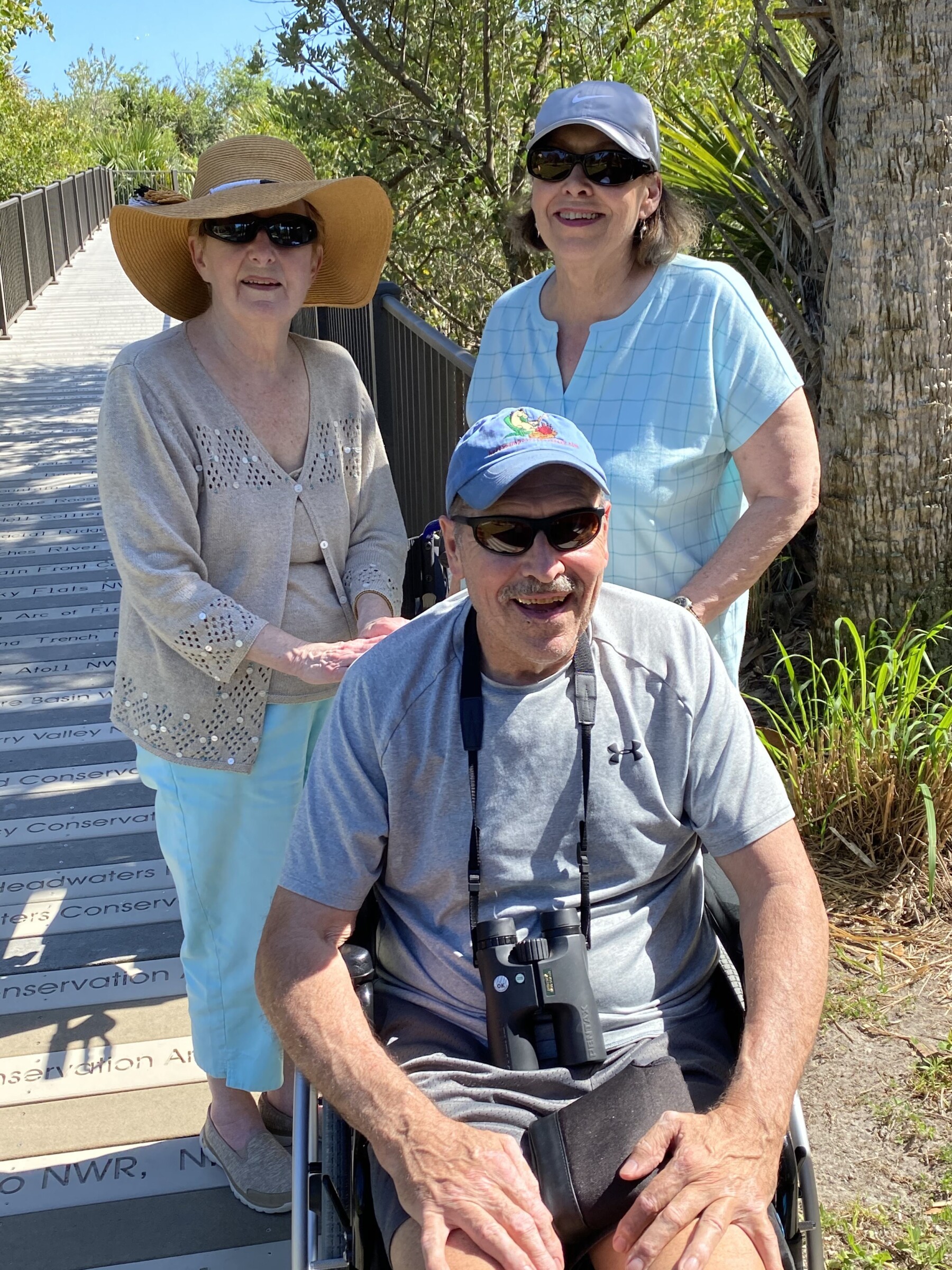 Living with ALS has brought many changes, but we 'keep on keepin' on ...